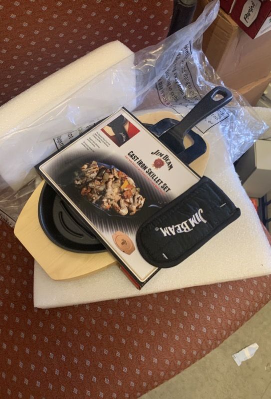 Jim bean cast iron skillet for Sale in Upland, CA - OfferUp