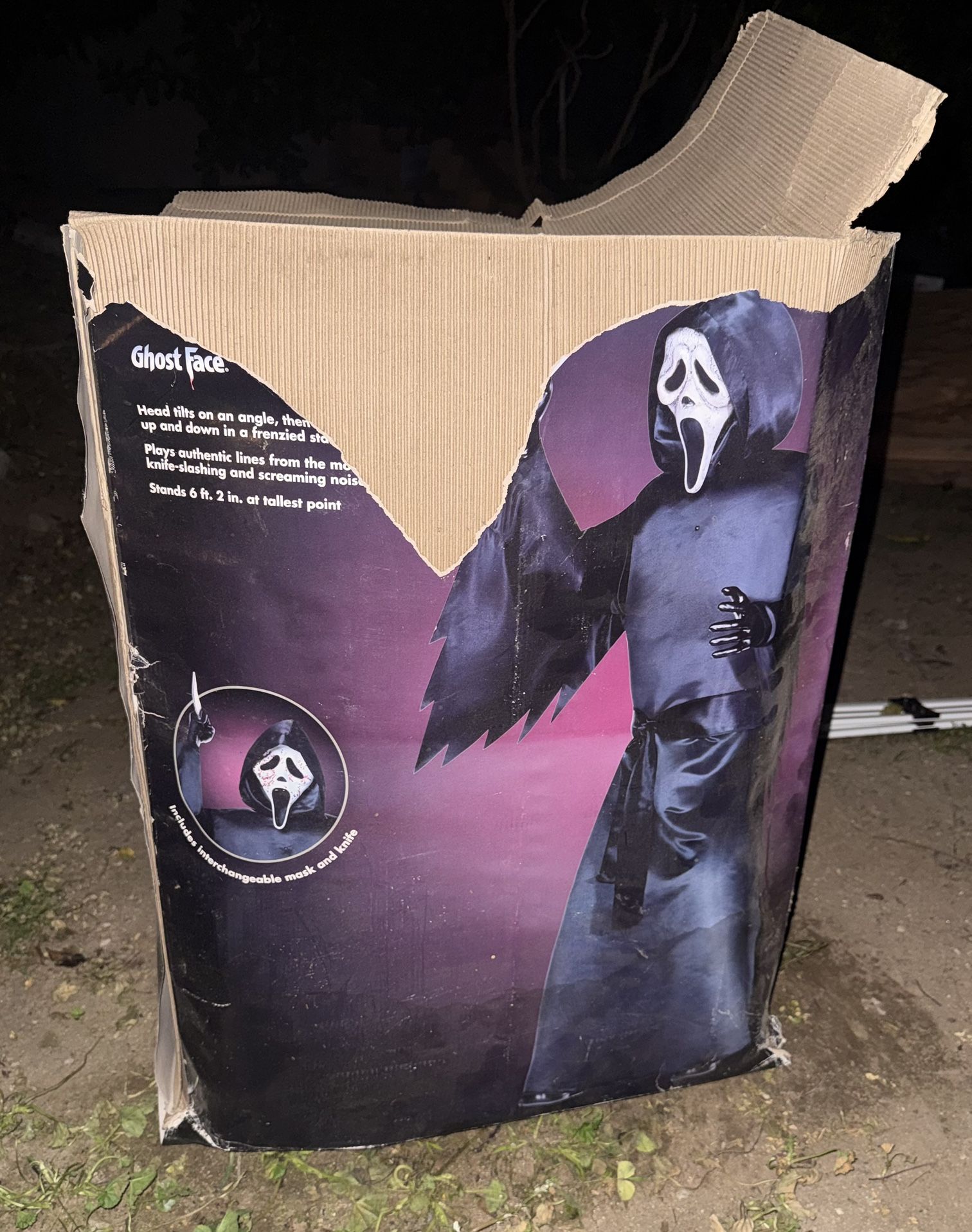 Ghostface animatronic spirit halloween for Sale in Tustin, CA - OfferUp