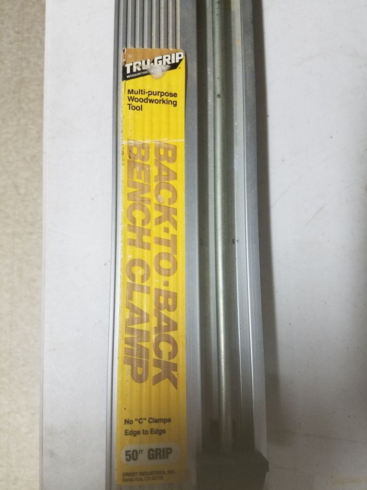 Miter 1000 and a true grip back-to-back bench clamp for Sale in ...