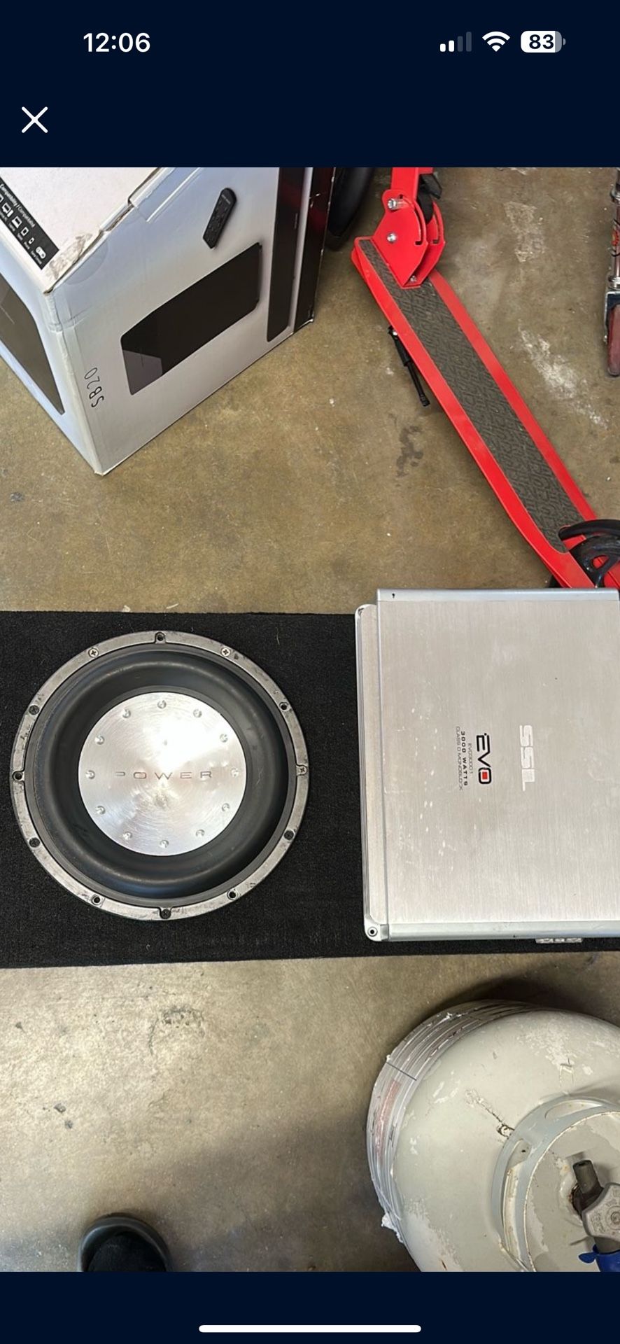 Rockford Fosgate Sub And Amp for Sale in Fontana, CA - OfferUp