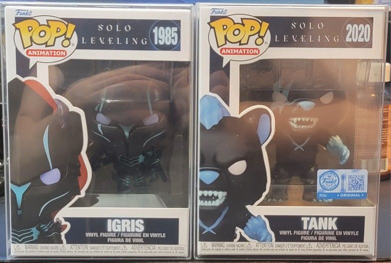 Solo Leveling Jinwoo, Igris & Tank Funko Pops for Sale in Modesto, CA ...