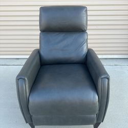 Synergy home leather pushback recliner store