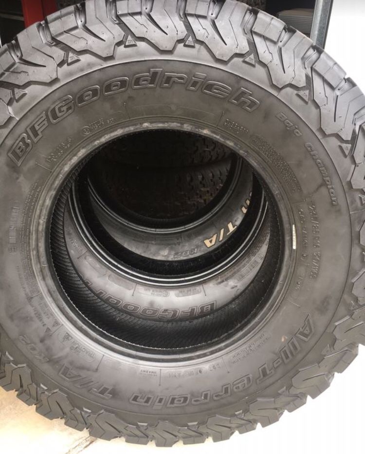 235/85R16 BF Goodrich BFG AT KO2 235/85/16 32”x10” Tacoma Transit 4Runner Jeep All Terrain E ...