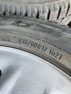 (4) Toyo observe gsi-5 235/65r17 tires and wheels for Sale in Bonney Lake, WA - OfferUp