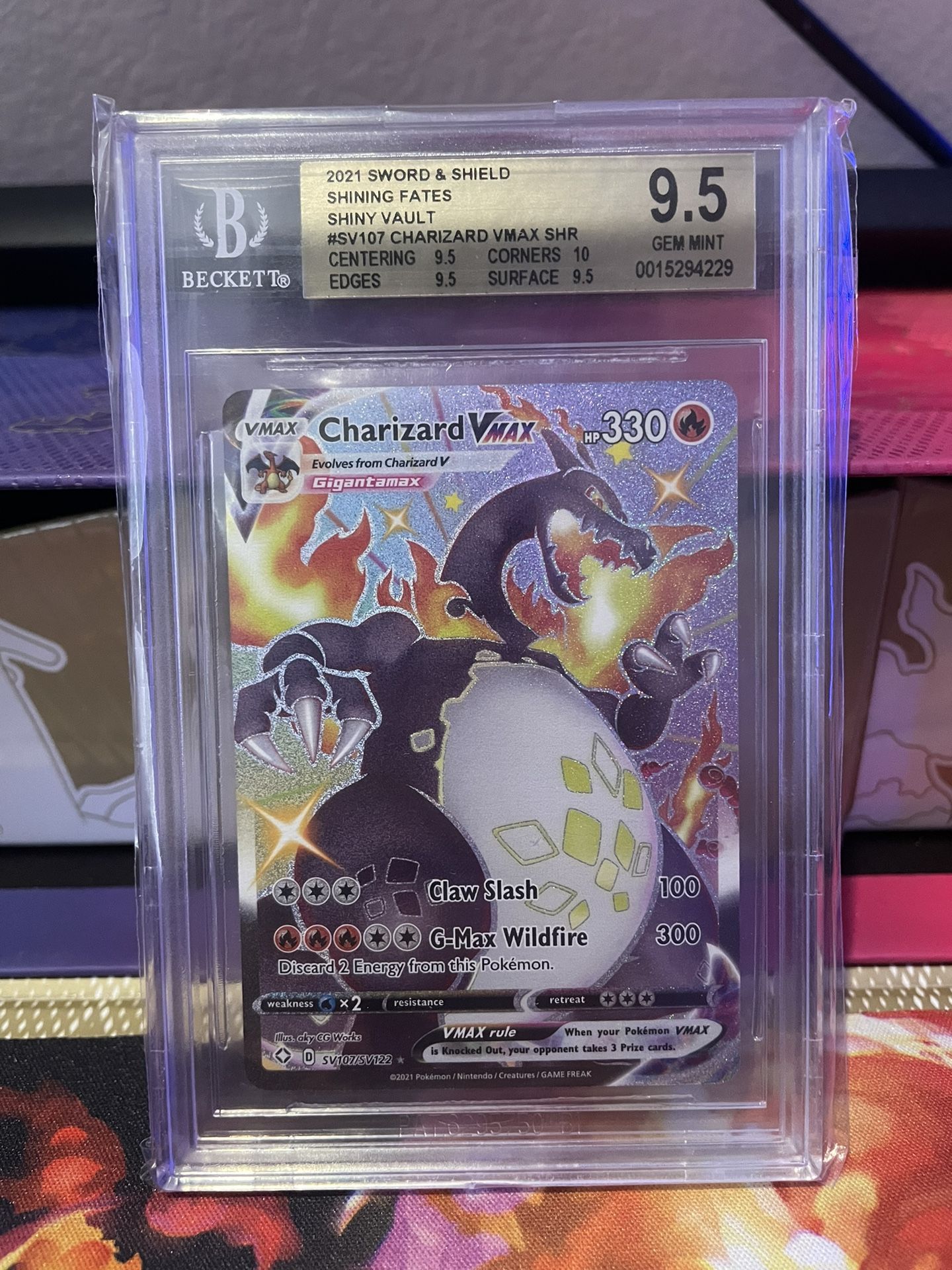 BGS 9.5 Shining Fates Charizard VMAX Rare for Sale in Phoenix, AZ - OfferUp