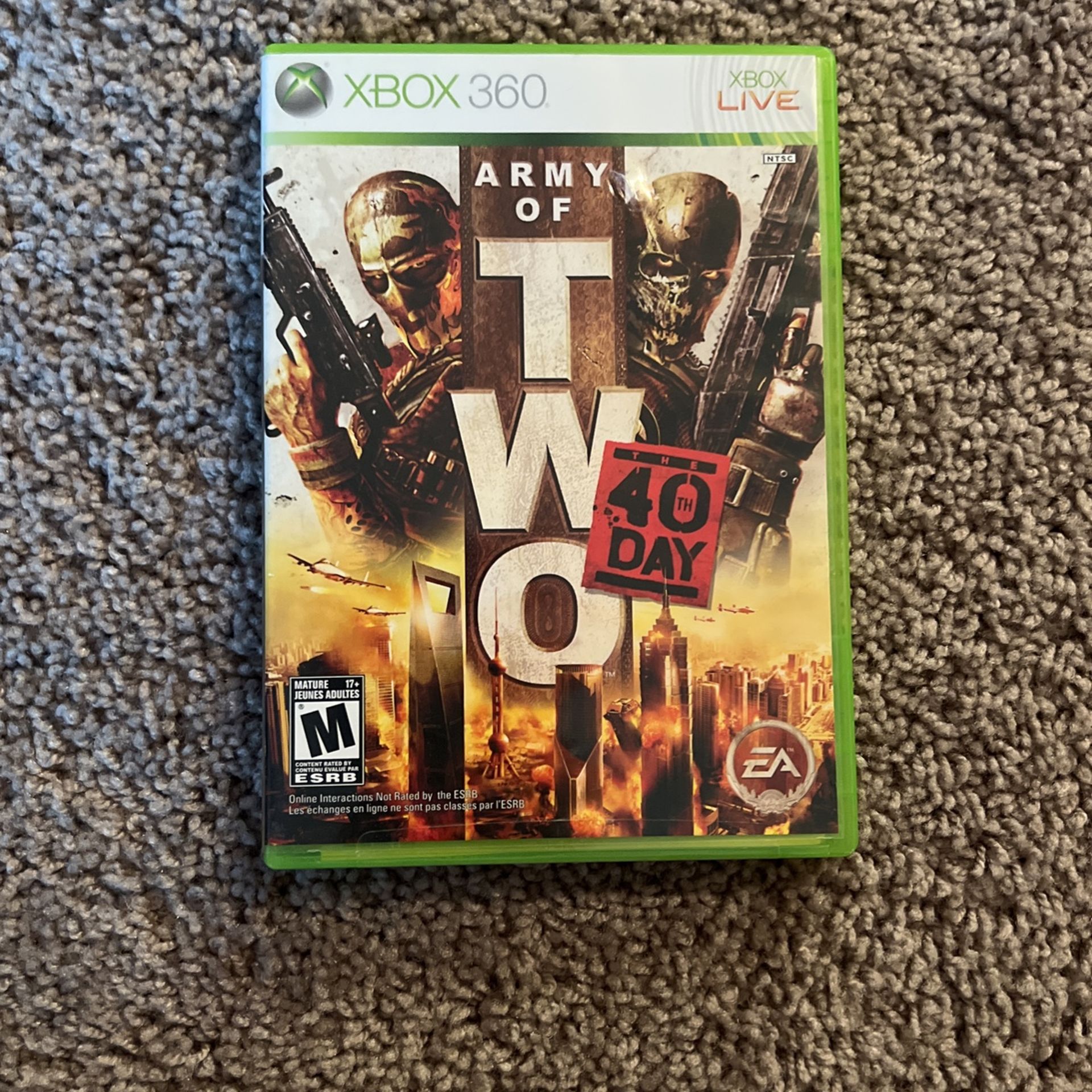 Army Of Two The 40th Day Xbox 360