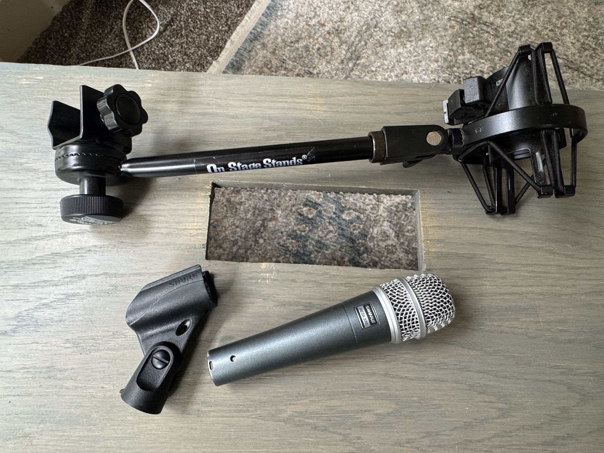 Condenser Microphone - Shure Beta 57A for Sale in Mercer Island, WA ...