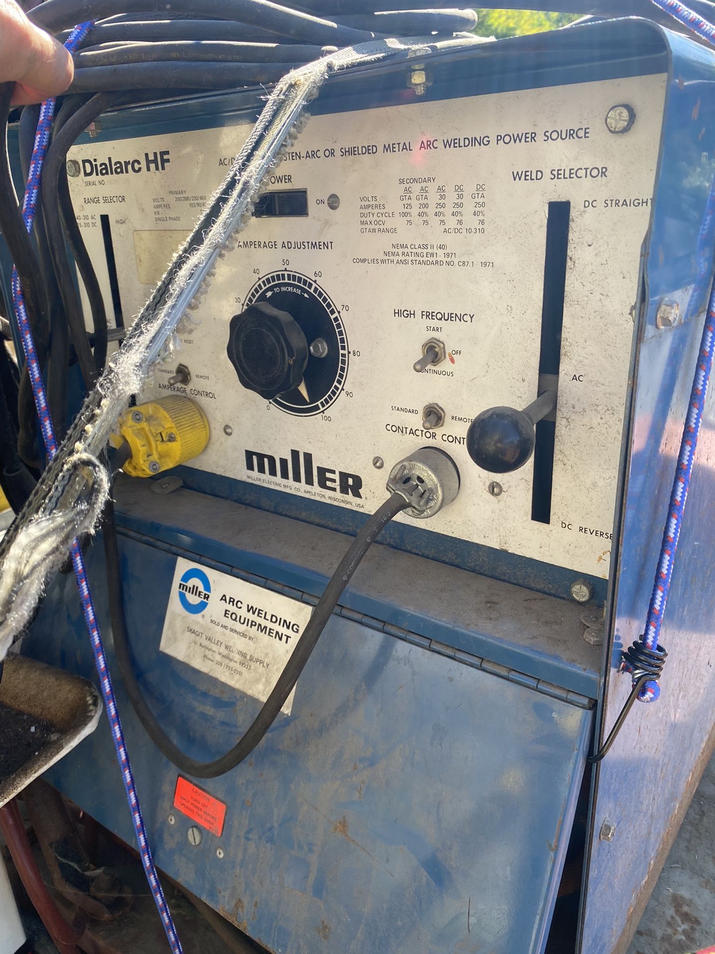 Miller Tig Welder