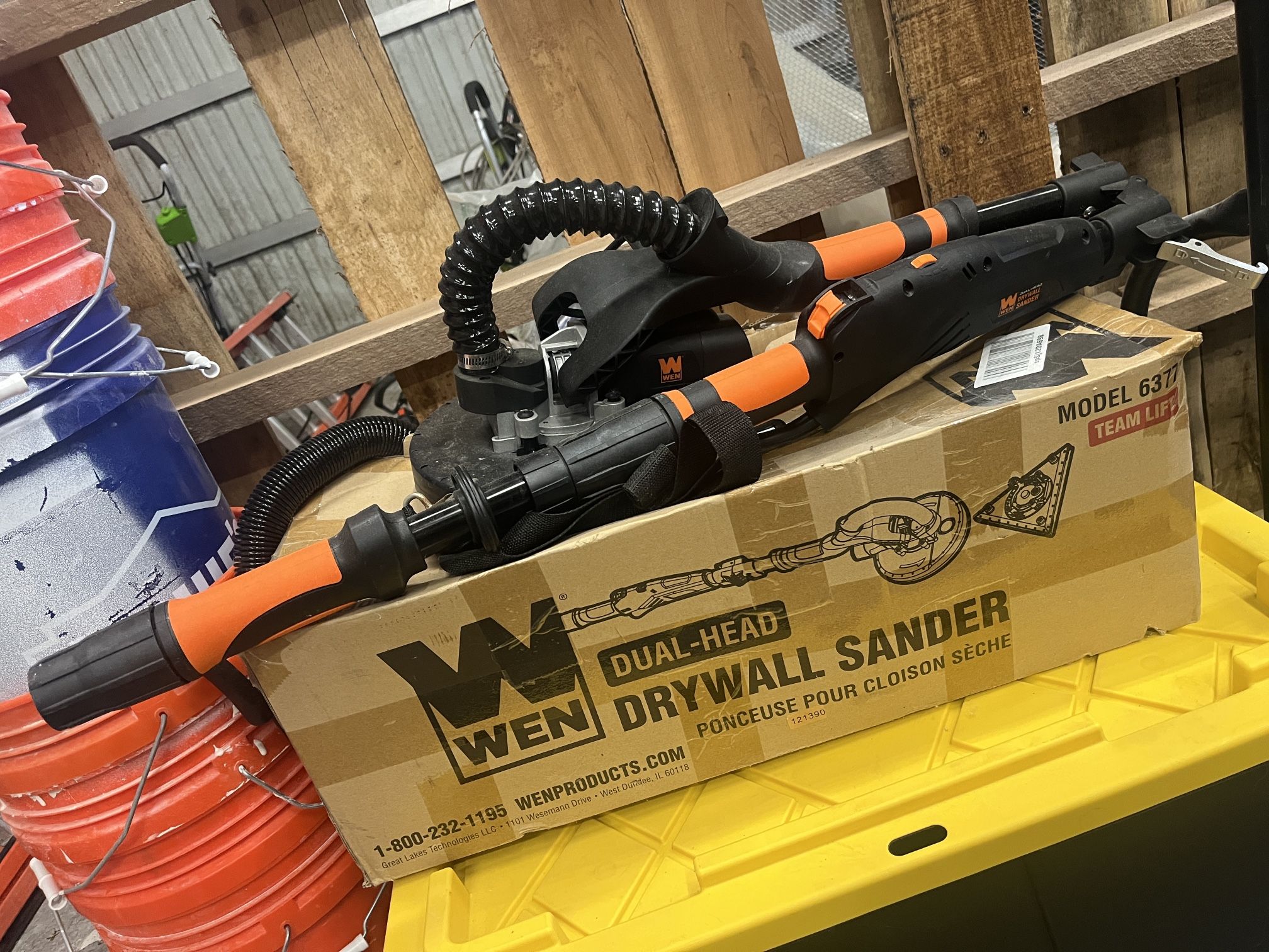 New Dual-head Drywall Sander With Sanding Discs for Sale in Renton, WA ...
