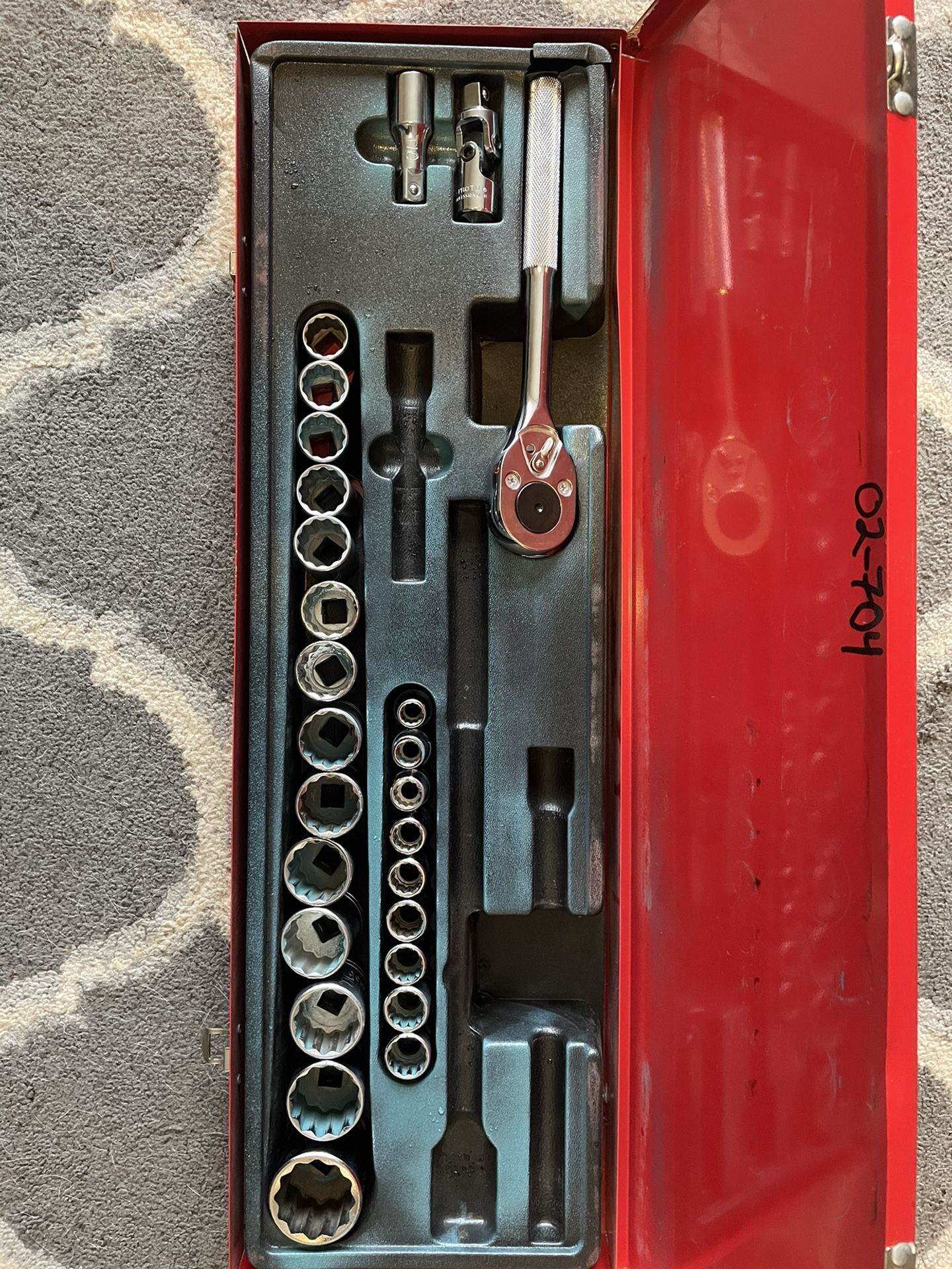 Proto 1/2” Metric Socket Set 10mm-36mm All Sockets 12 Point for Sale in ...