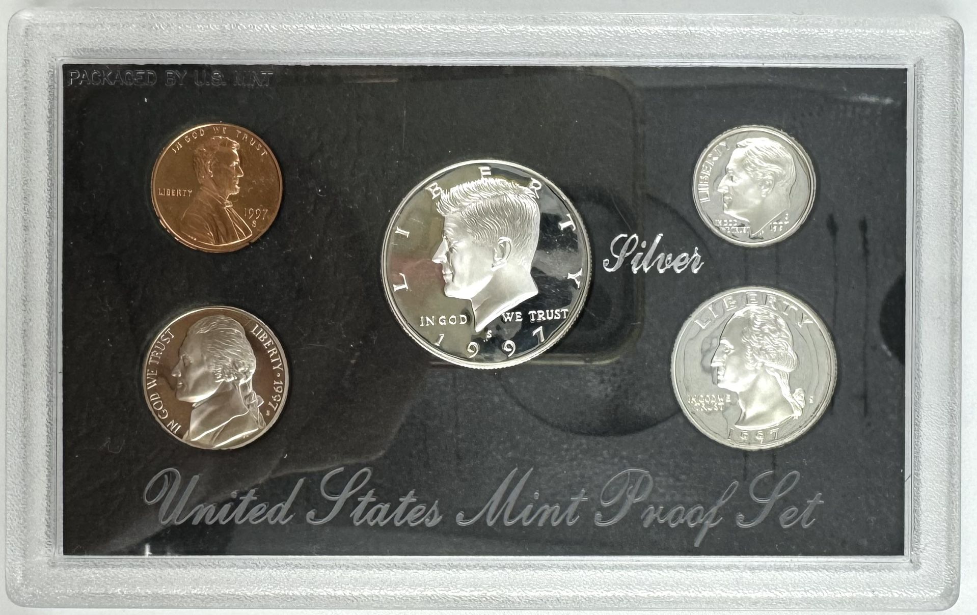 1997 United States Mint Silver Proof Set With Ogp And Coa for Sale in ...