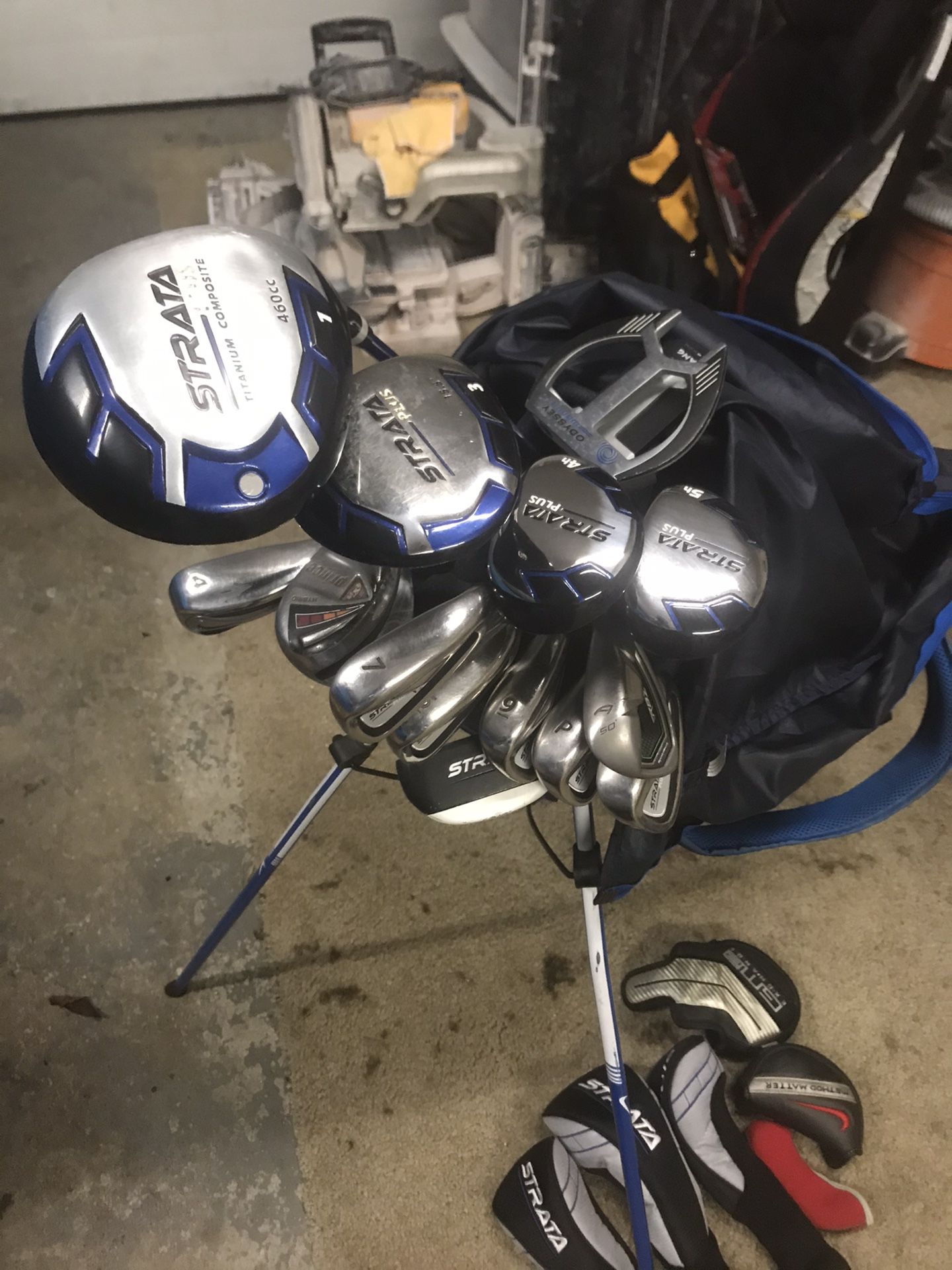 Callaway Strata Ultimate 16-piece Complete Set, Odyssey Works 2 Ball ...