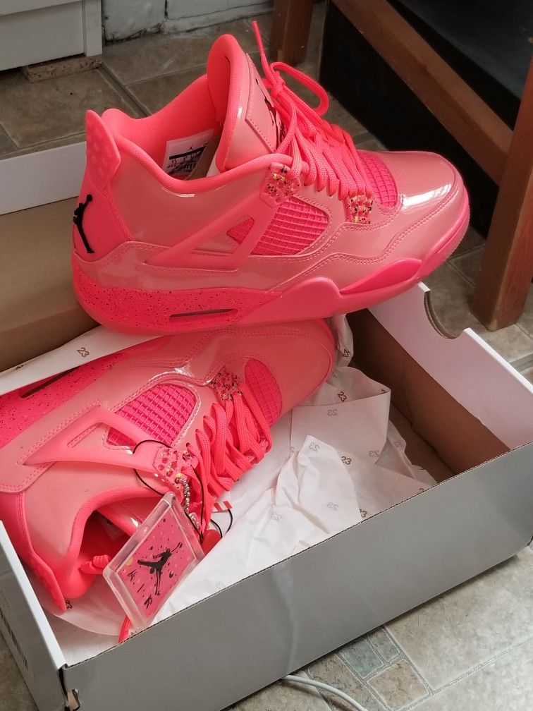 Hot Pink Air Jordans For Women