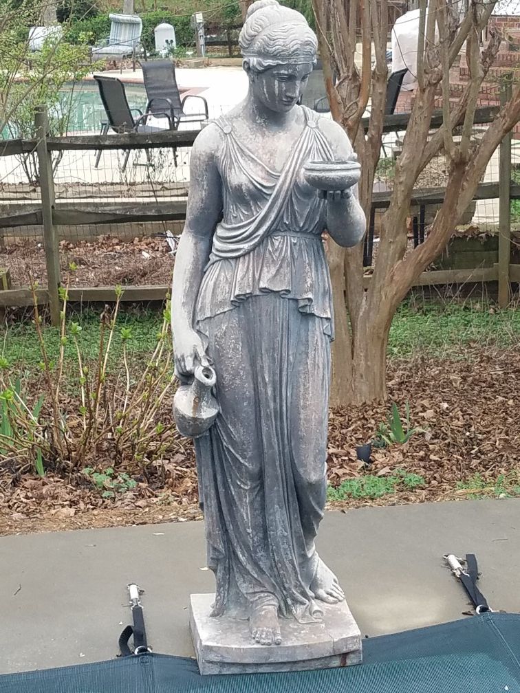 Greek Goddess of Youth Hebe Pool Fountain Statue for Sale in ...
