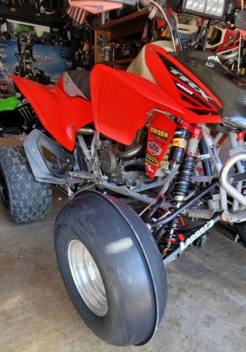 2004 - 2005 HONDA TRX450R LONG TRAVEL A ARMS +2+1 for Sale in San Diego ...