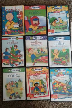 Caillou Family Collection Vhs