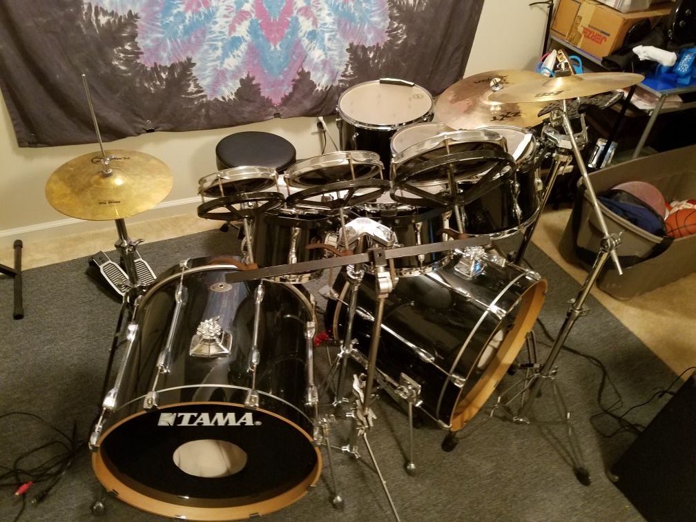 Tama 9 Piece Drum Set