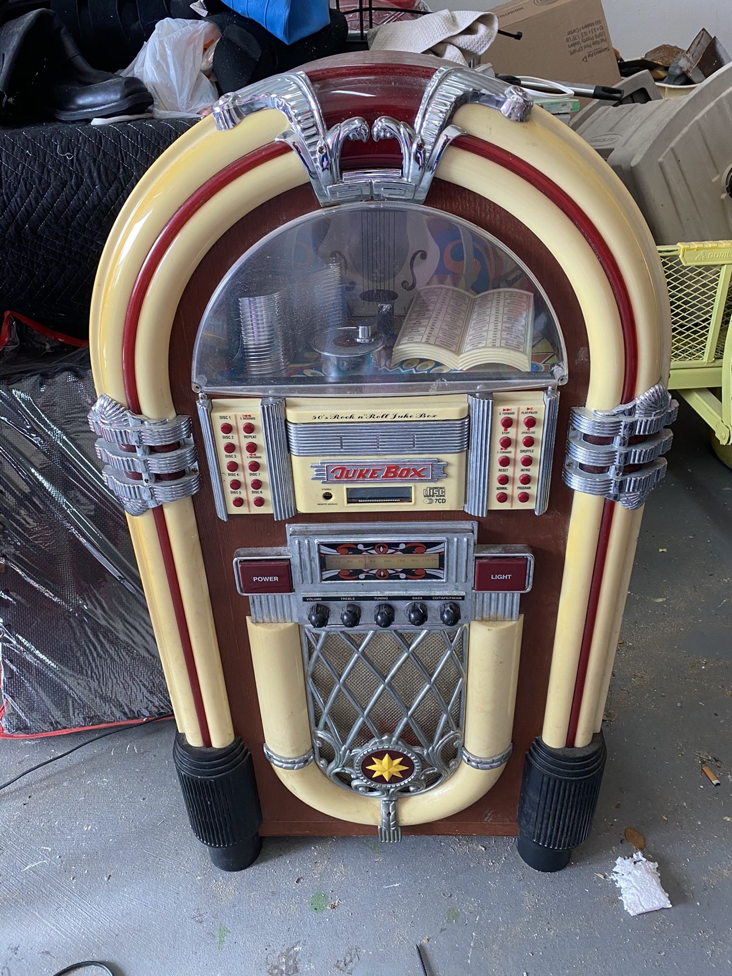 Rocola 1996 40” Spirit of St. Louis Replica Jukebox By Polyflame ...