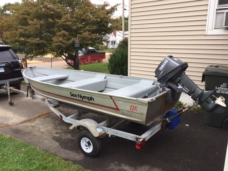 1984 Sea Nymph 12k w/ Motor & Trailer for Sale in Danbury, CT - OfferUp