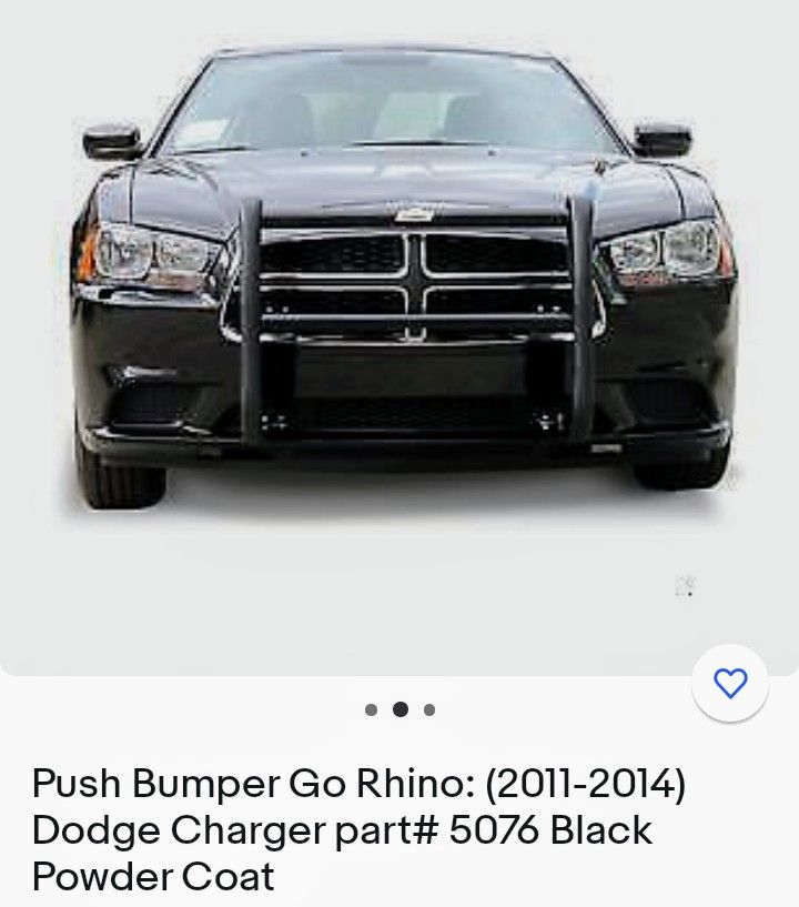 2011 Dodge Charger Push Bar Amazon.com: Push Bumper Black For Dodge