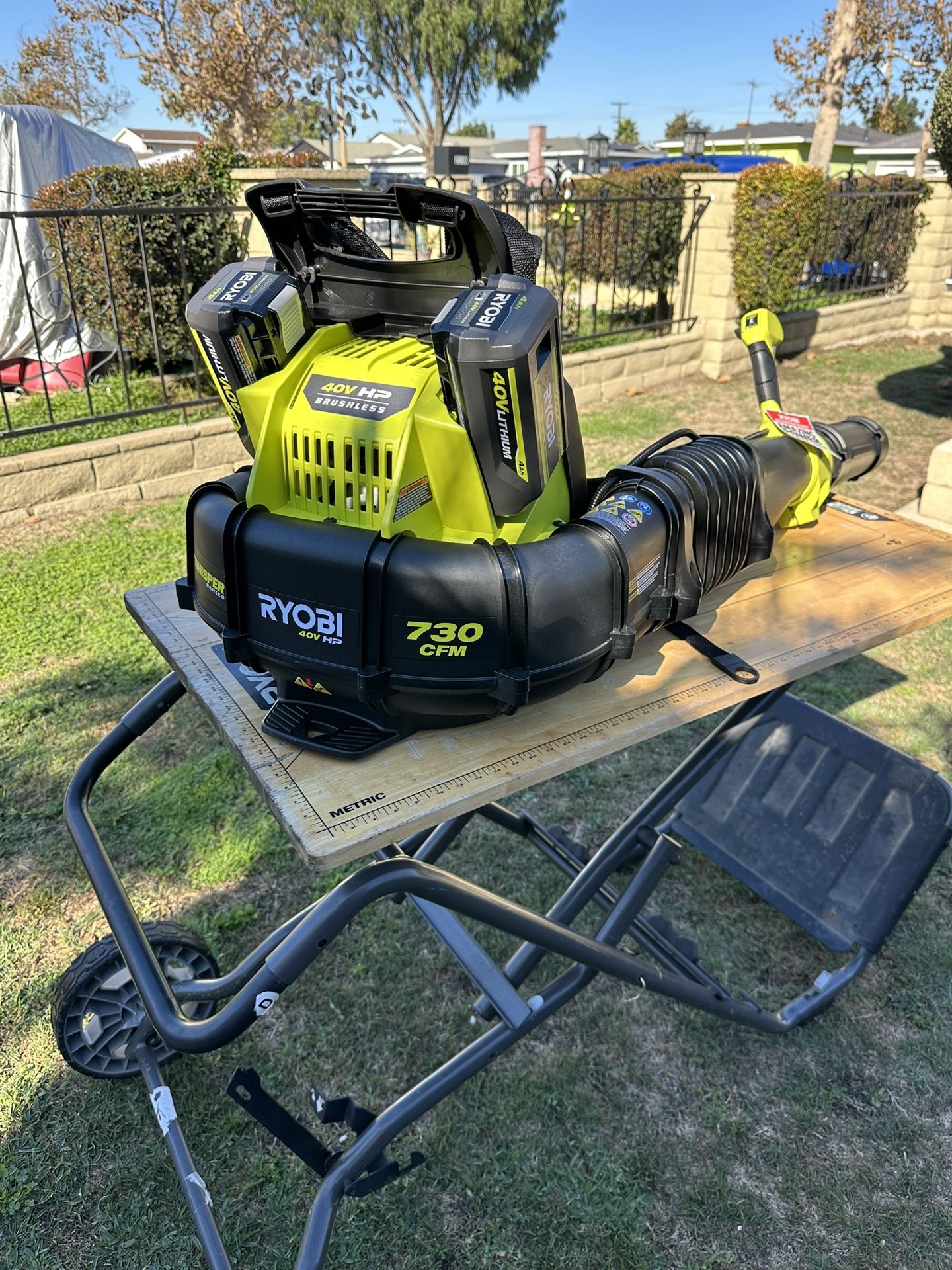 Ryobi 40v Backpack Blower for Sale in Santa Ana, CA - OfferUp