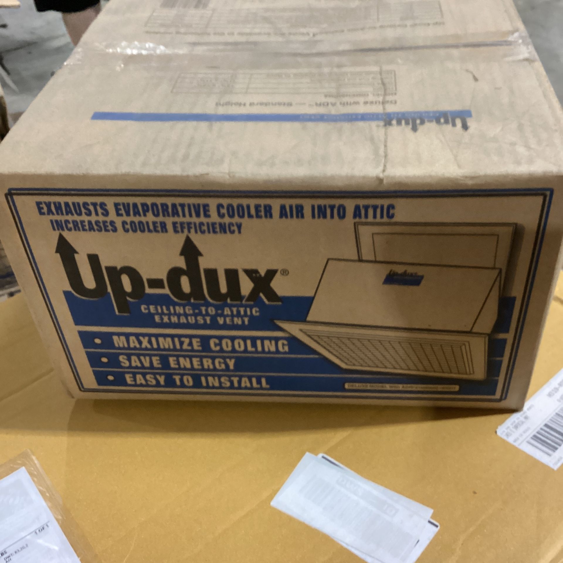 Evaporative Cooler Ceiling Vent
