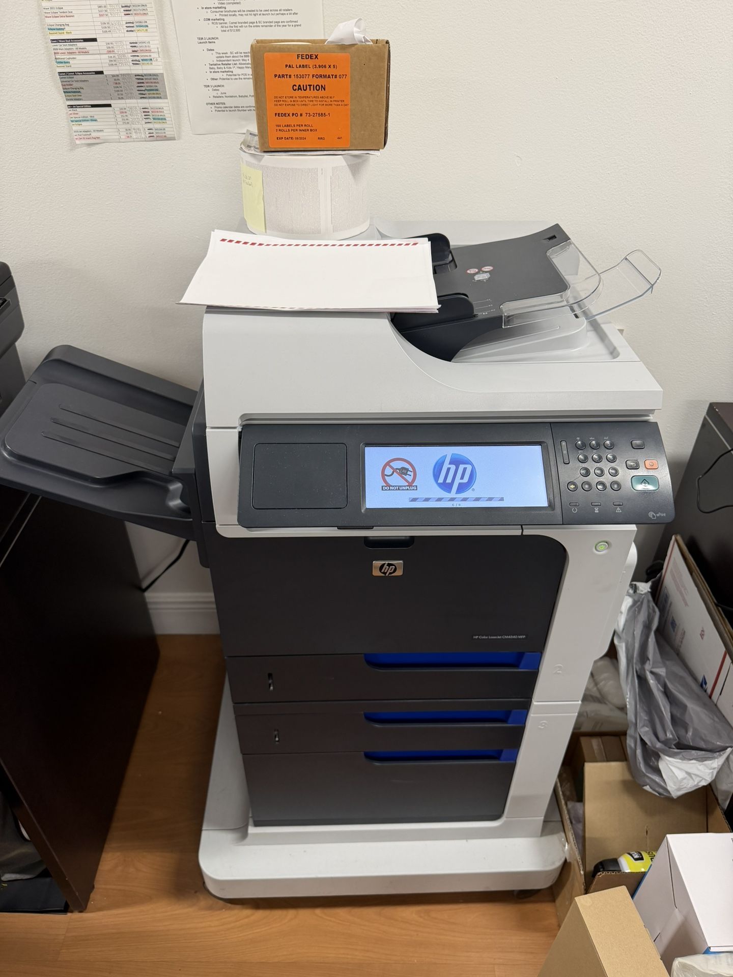 HP CM4540 MFP Commercial Office Printer - FREE for Sale in Fort ...