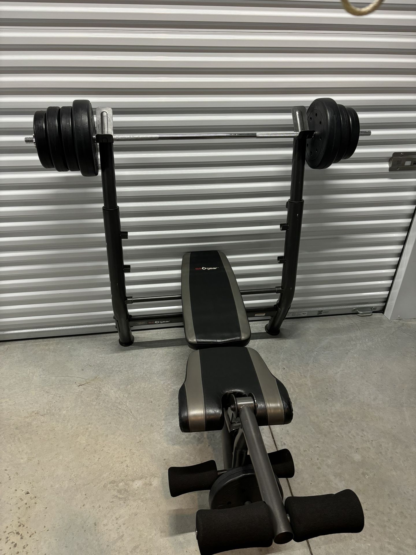 Weights, Bench And Bar. Exercise Equipment for Sale in Largo, FL - OfferUp