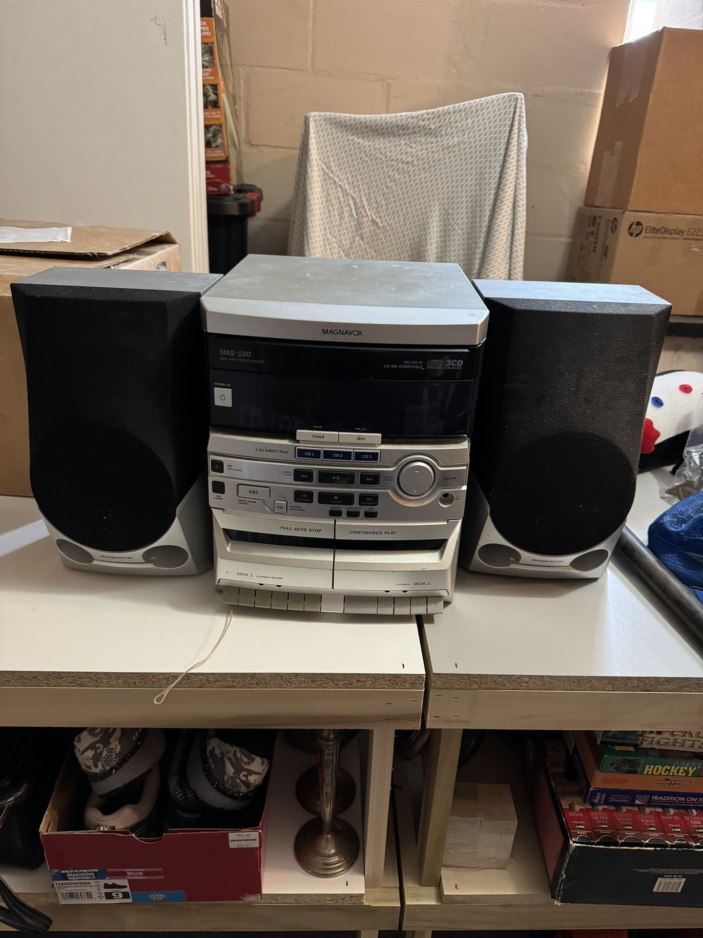 MAGNAVOX Hi-Fi Stereo 3 Disk CD Player MAS-100 for Sale in Redington ...