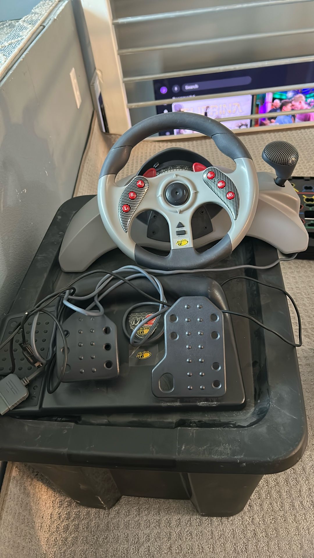 MC2 Racing Wheel With Pedals For PlayStation 2 for Sale in Penitas, TX ...