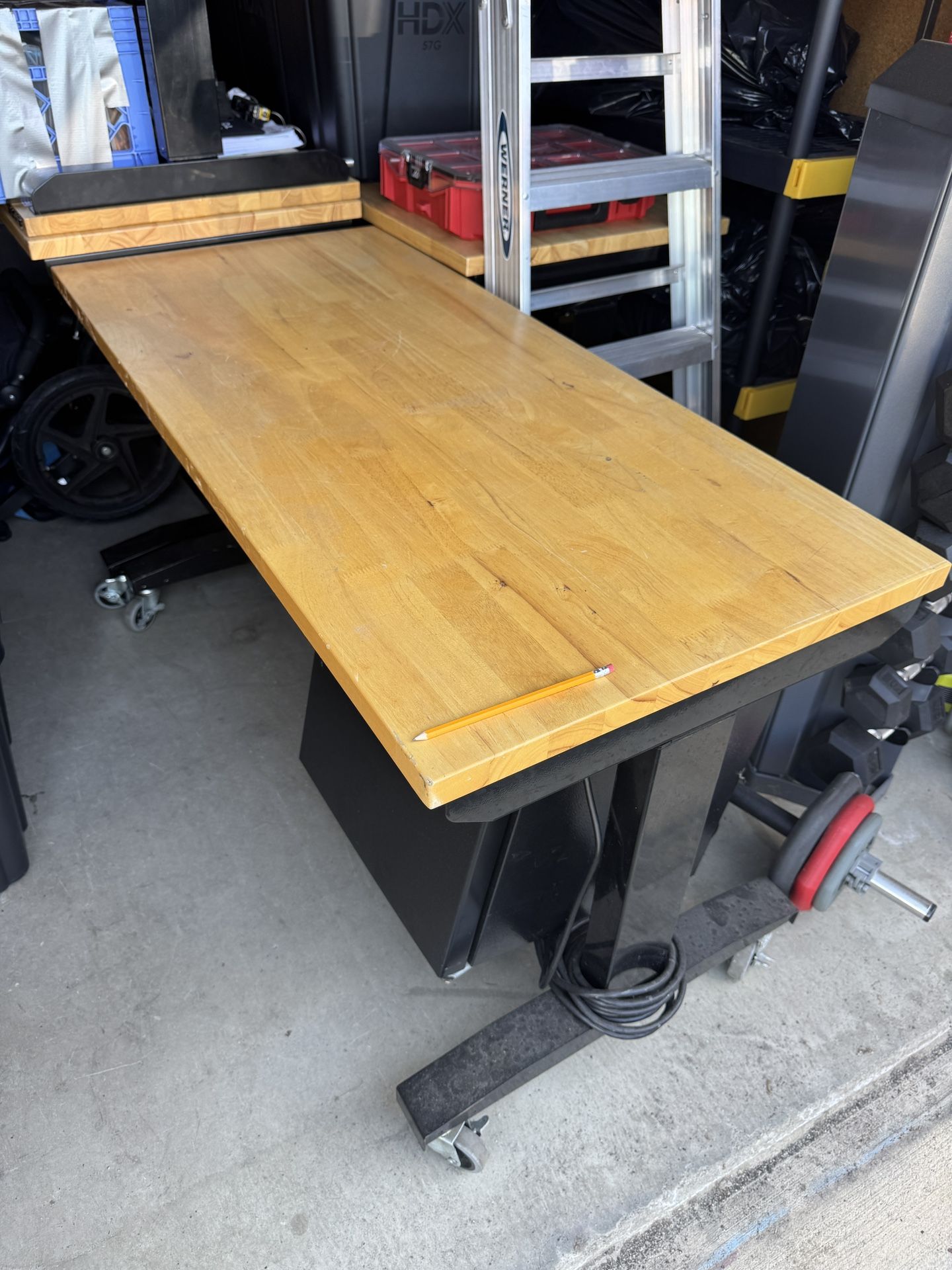 Husky Height Adjustable Work Bench for Sale in Huntington Beach, CA ...