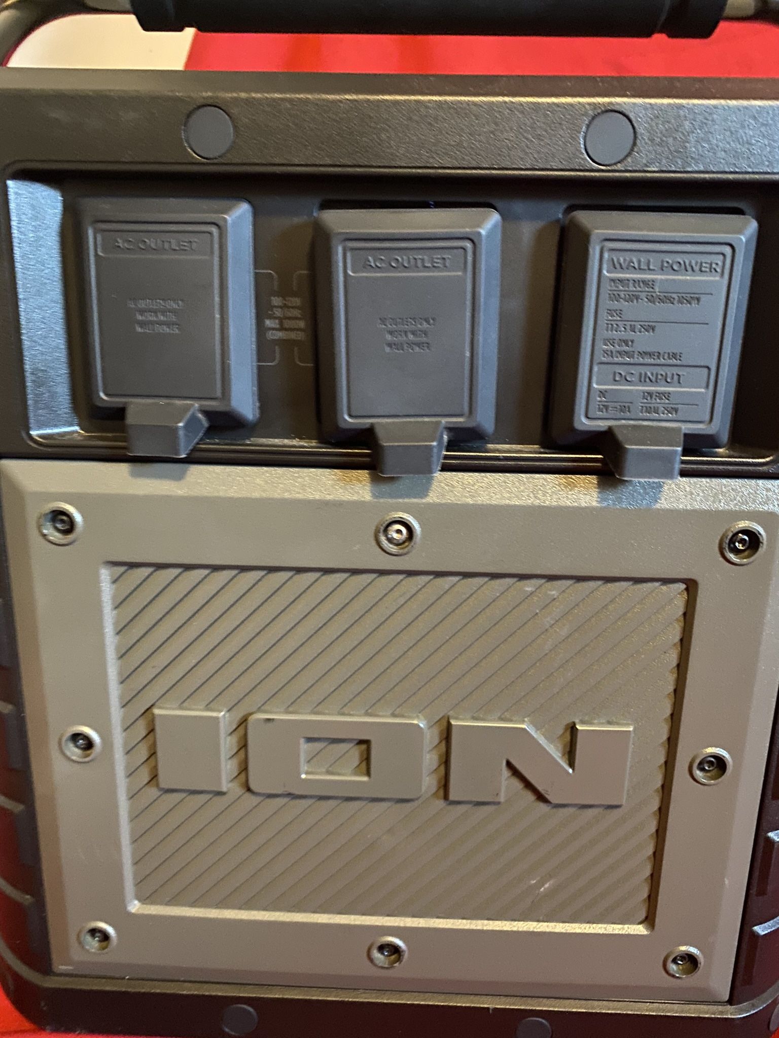 ION Job Rocker Max Bluetooth Portable Speaker w/LED Lights for Sale in ...