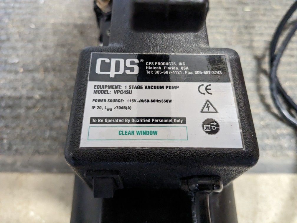 CPS VPC4SU Vacuum Pump for Sale in Mount Vernon, WA - OfferUp