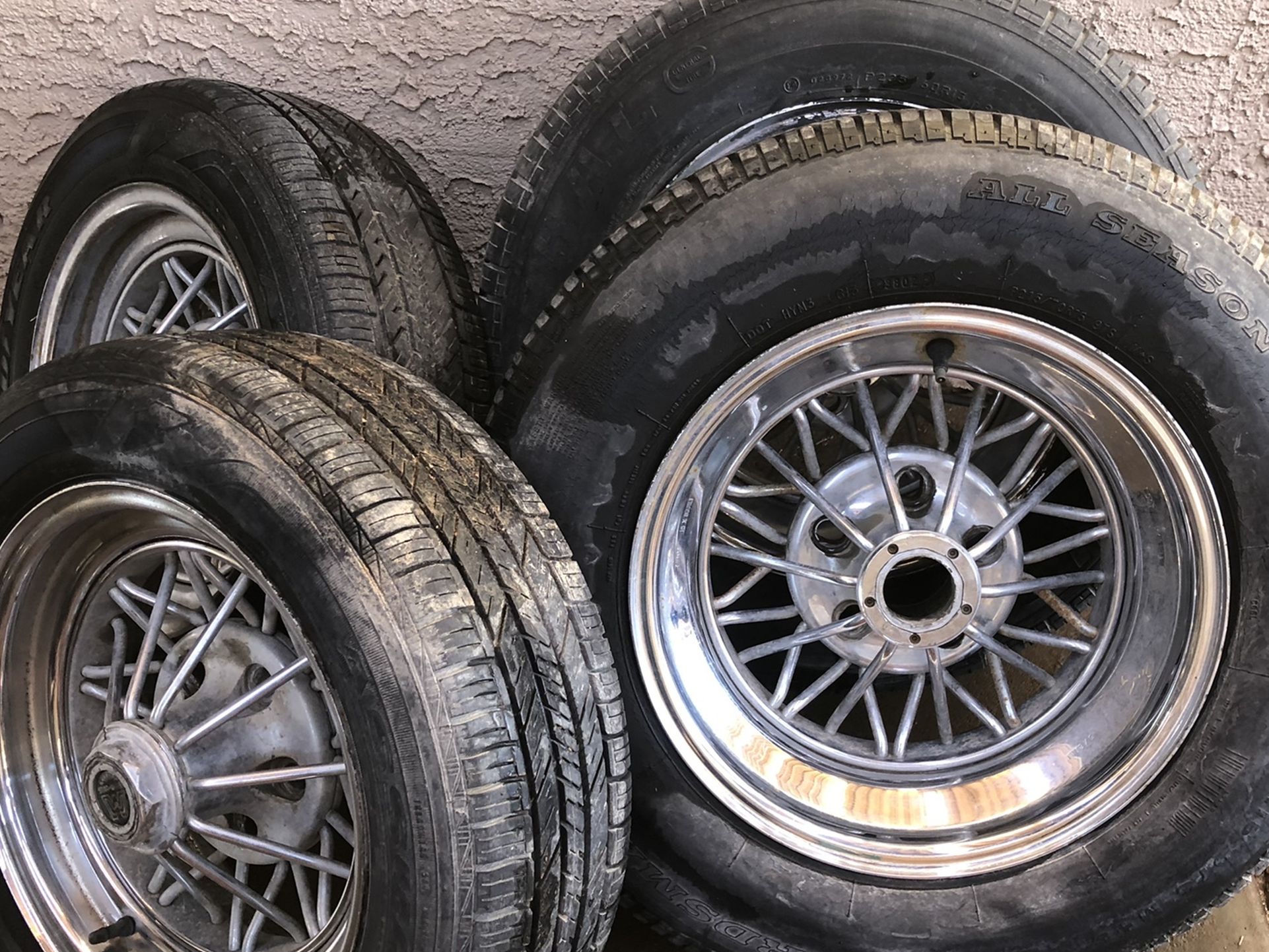 Star Wire Wheels Rims Cragar Weld for Sale in Las Vegas, NV - OfferUp