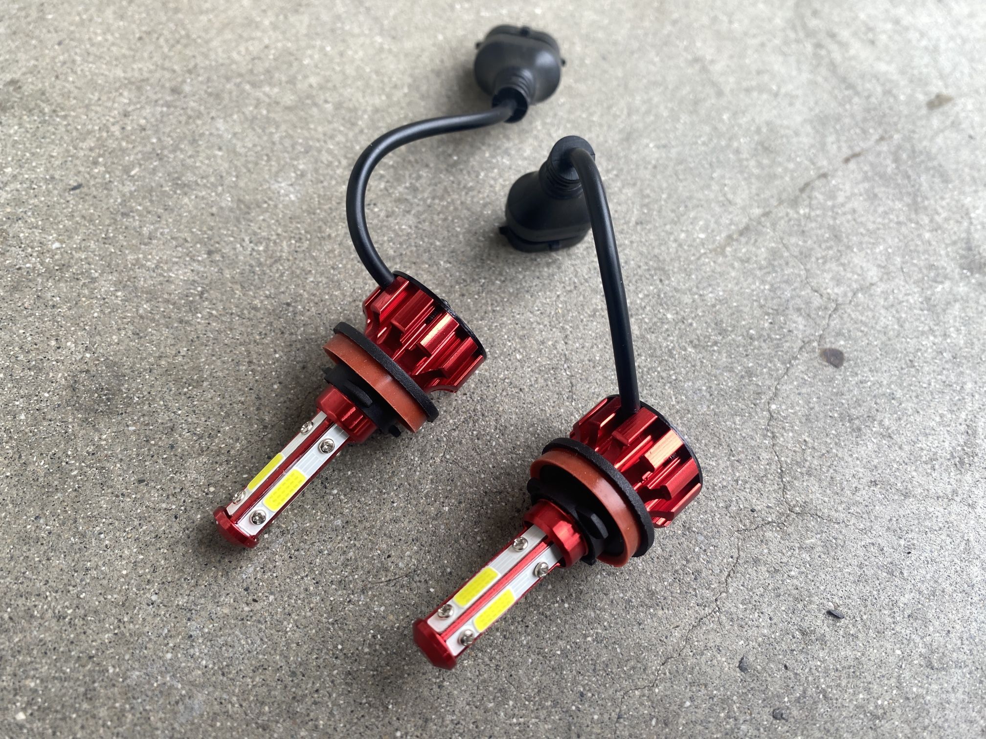 H11 6K BRIGHT WHITE 4 SIDED LED LIGHTS $30 for Sale in El Monte, CA ...