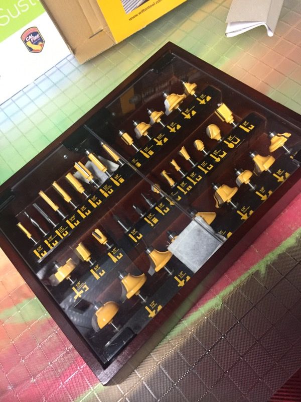 Columbian router bit set store