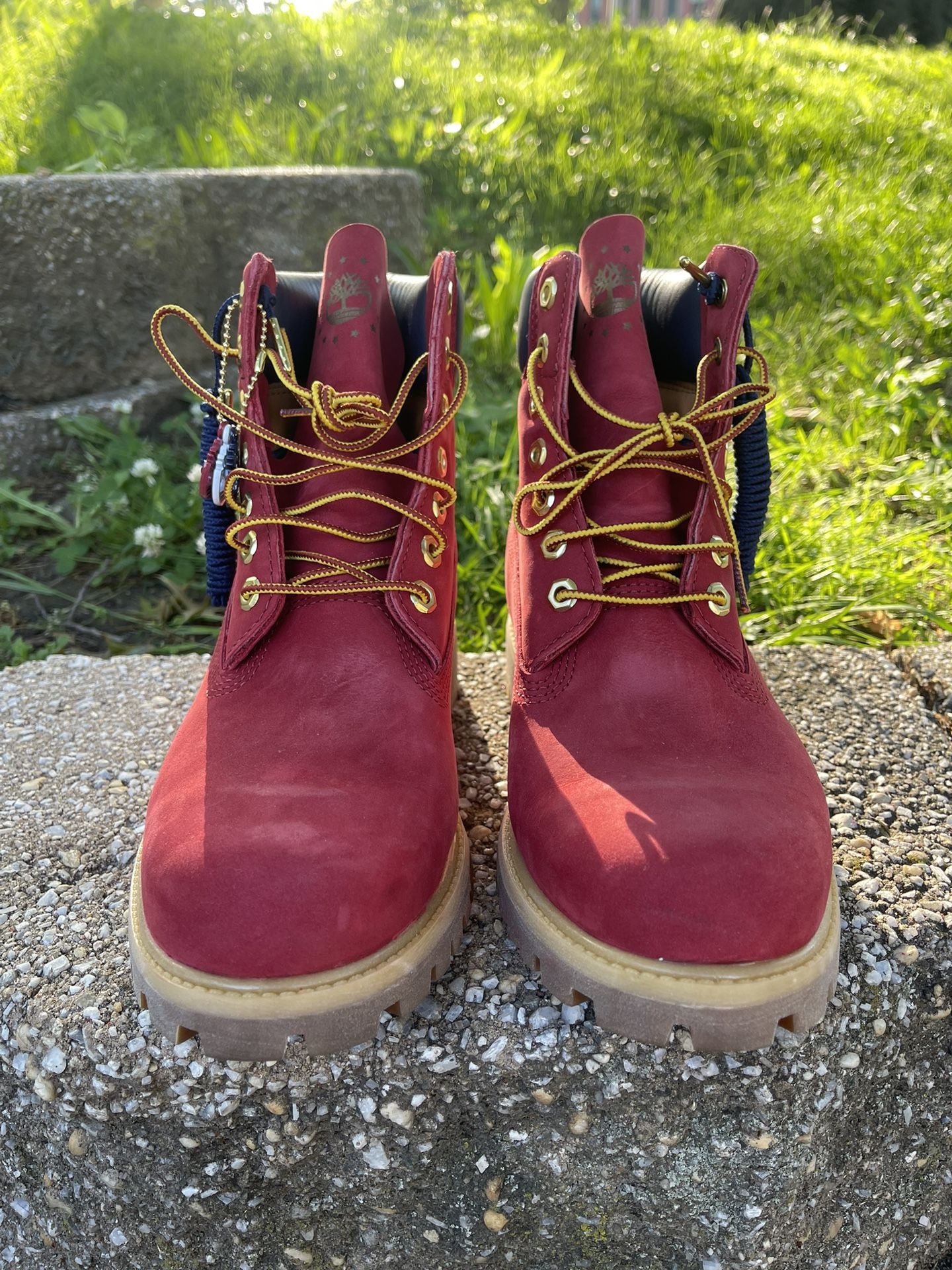 Limited Edition Red Timberland Boots for Sale in Jersey City, NJ - OfferUp