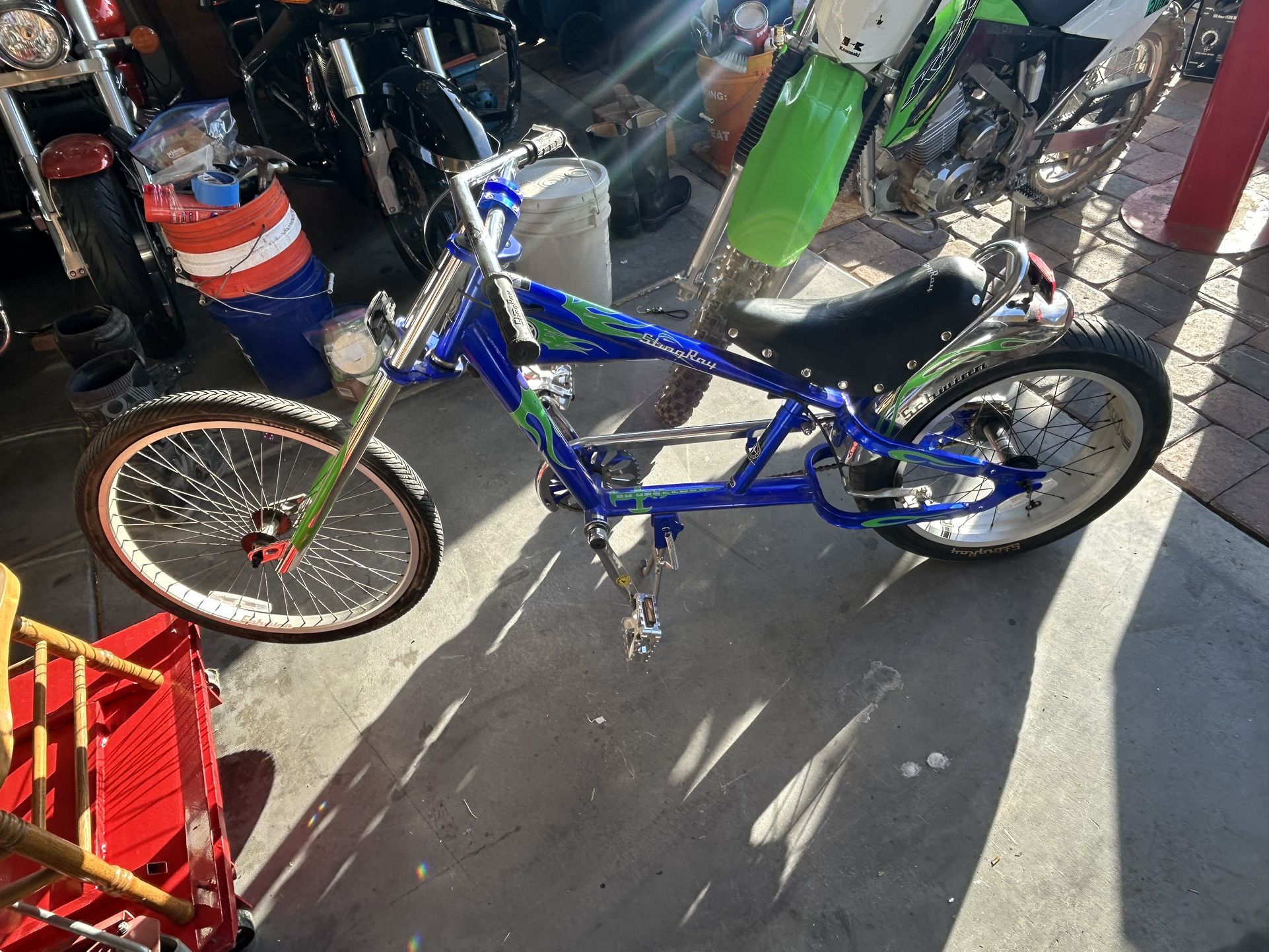 Schwinn Orange County Choppers Bike- Metallic Blue for Sale in Las ...
