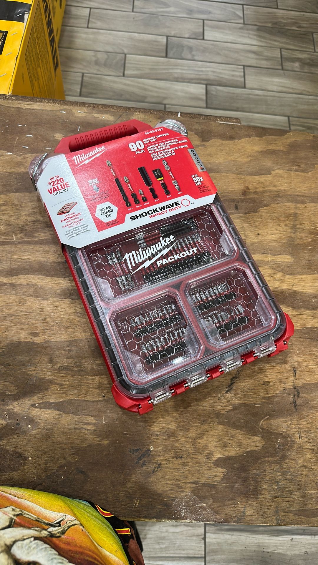 Milwaukee SHOCKWAVE Impact Duty Alloy Steel Screw Driver Bit Set with ...
