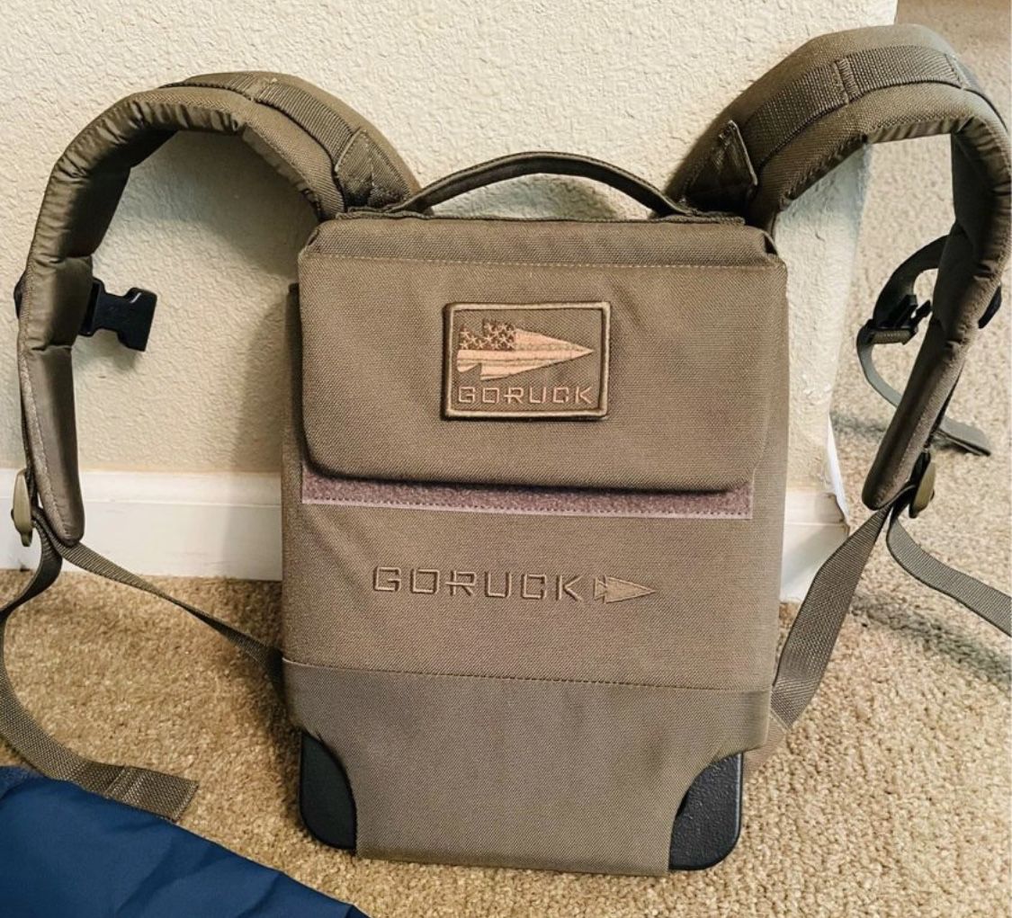 Goruck army green plate carrier (no weight included) for Sale in Orange ...