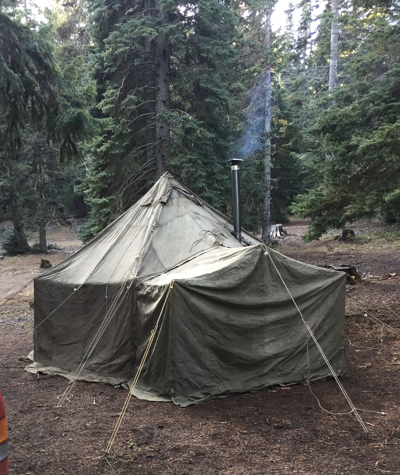 U.S. Military GP SMALL tent with vestibule. for Sale in Puyallup, WA ...