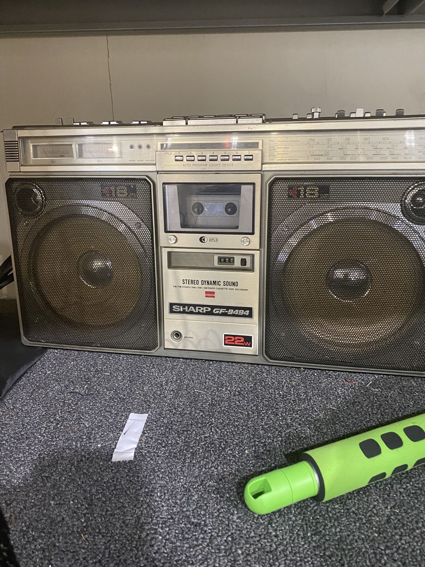 Vintage Sharp GF-9494 Boombox – 1980 Classic! for Sale in Modesto, CA ...