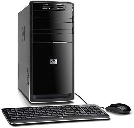 HP Mini Tower PC & 20" LCD Monitor AMD Duo Core 2.8 GHz 8 GB RAM 500 GB ...