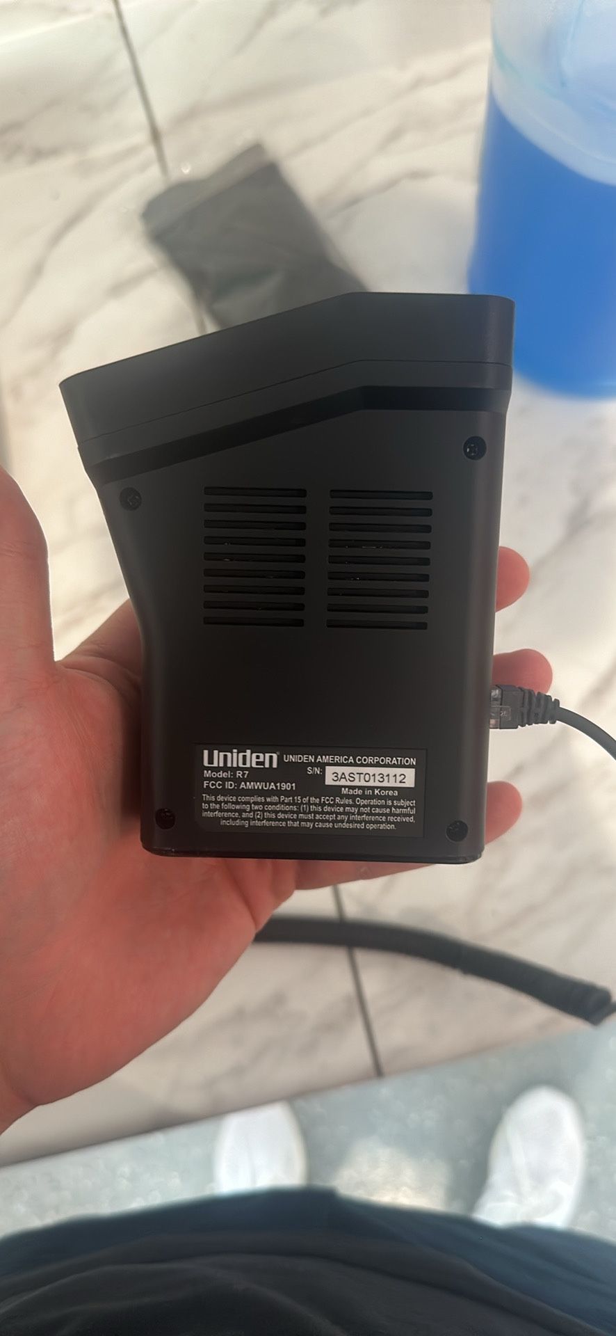 Uniden R7 EXTREME LONG RANGE Laser/Radar Detector, Built-in GPS, Real ...