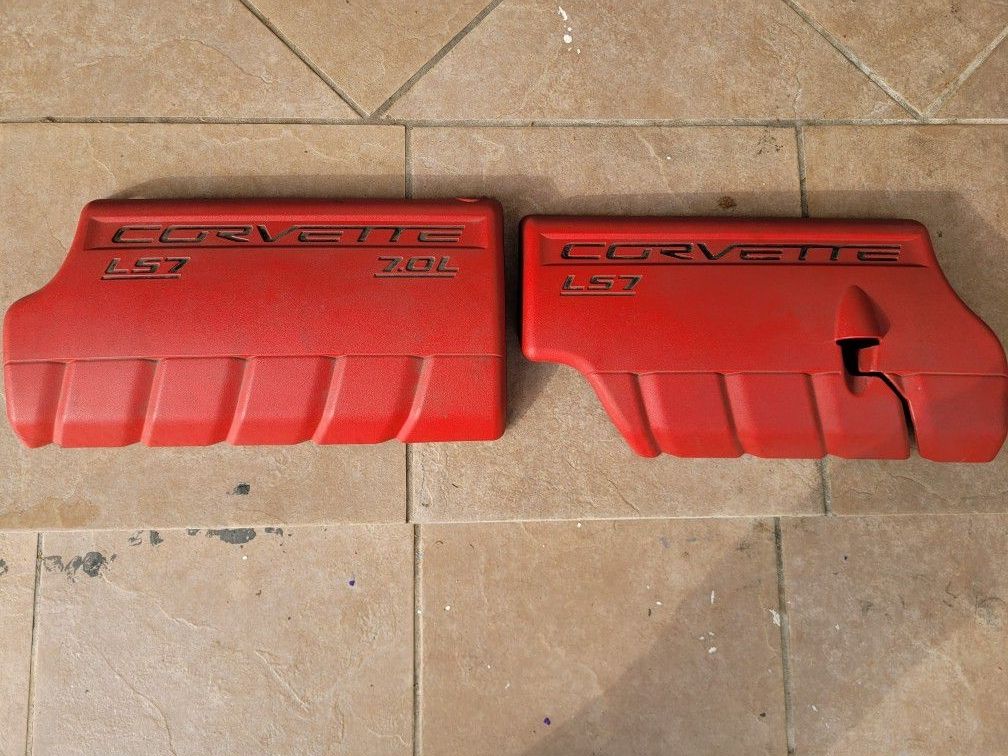 CORVETTE LS7 ENGINE/COIL COVERS for Sale in Downey, CA - OfferUp