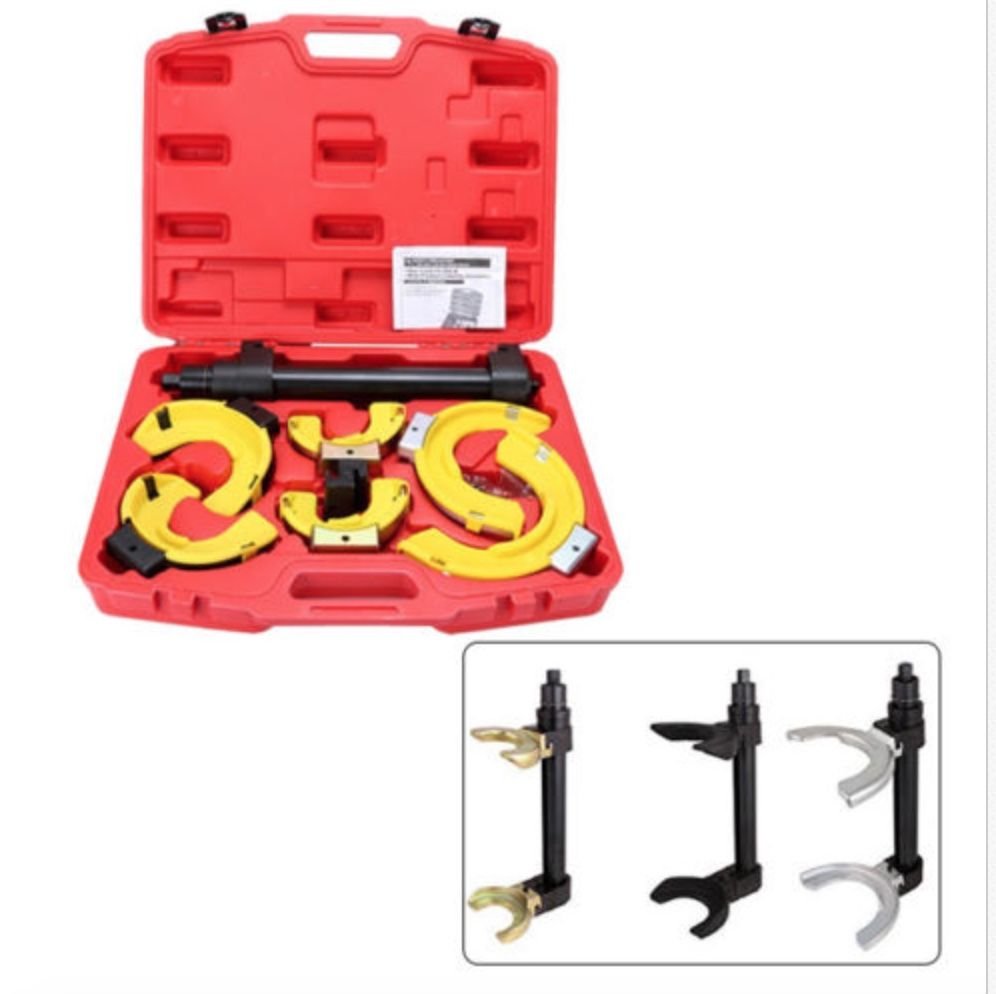 Auto MacPherson Interchangable Fork Strut Coil Spring Compressor ...