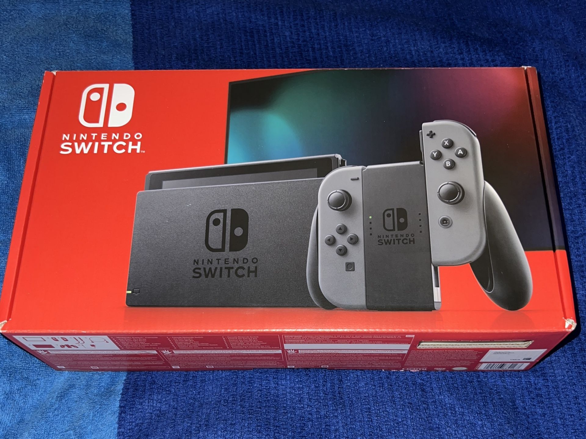 Original Nintendo Switch Model Gray Version - w/ Joy-Cons & Dock for ...