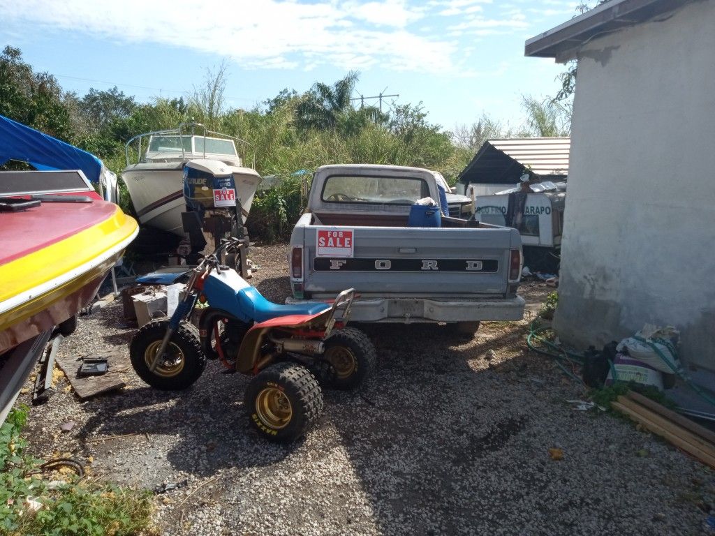 Three Wheeler FordF150 Boat Motor Free Boat for Sale in Hialeah Gardens ...