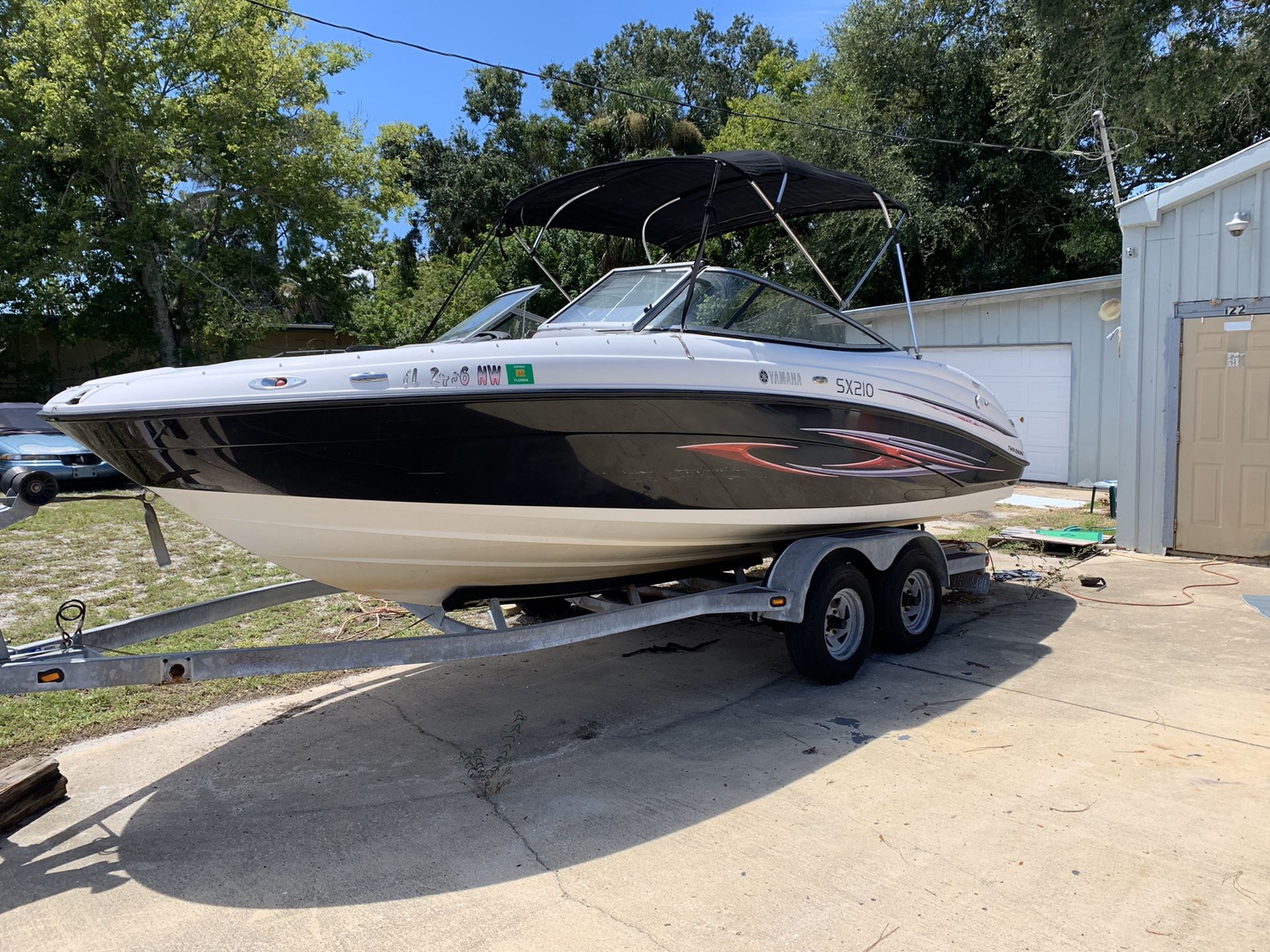 2008 Yamaha SX210 jet boat for Sale in PT ORANGE, FL - OfferUp