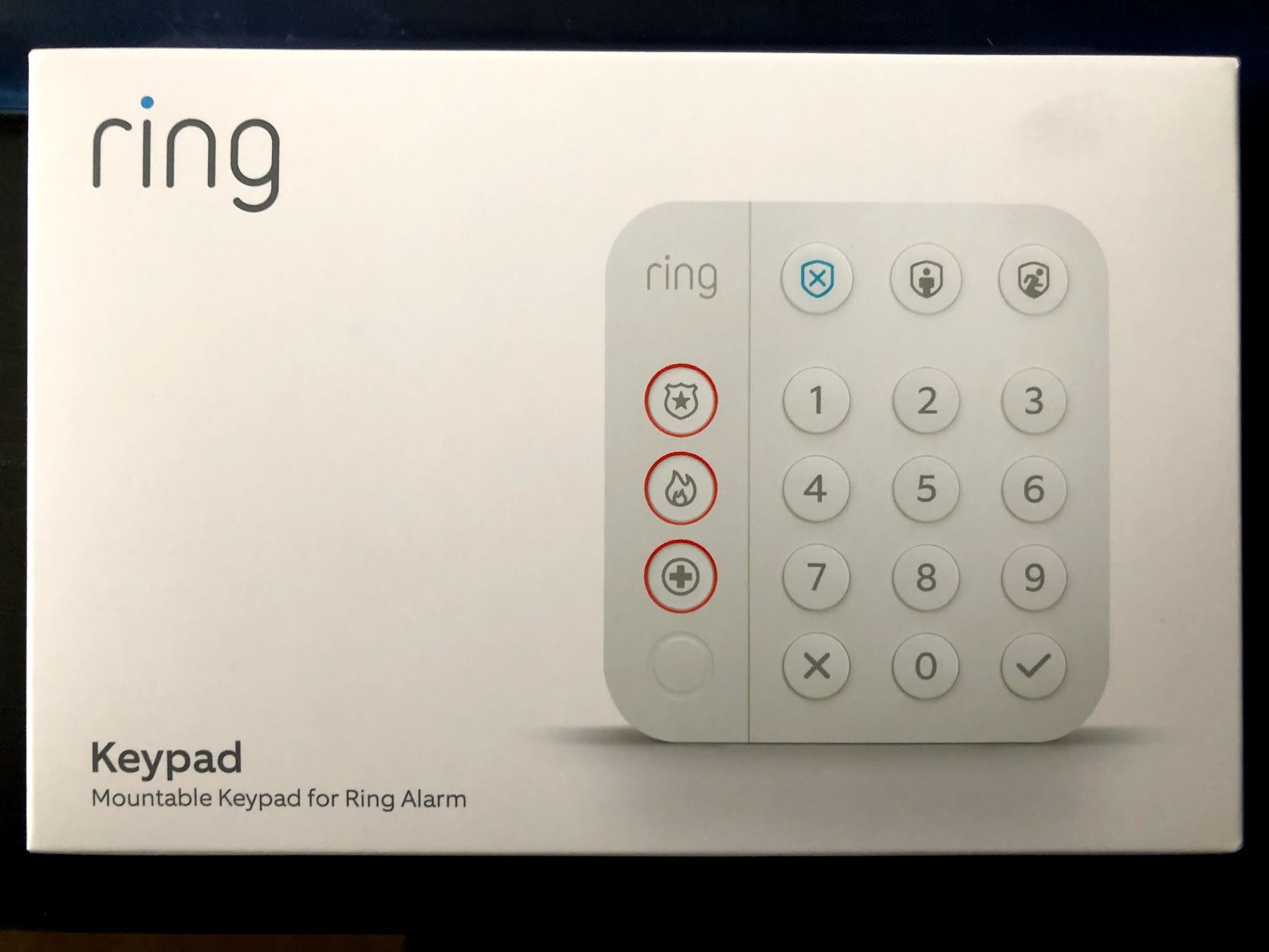 New In Box - Ring - Alarm Keypad (2nd Gen) - White - Never open for ...